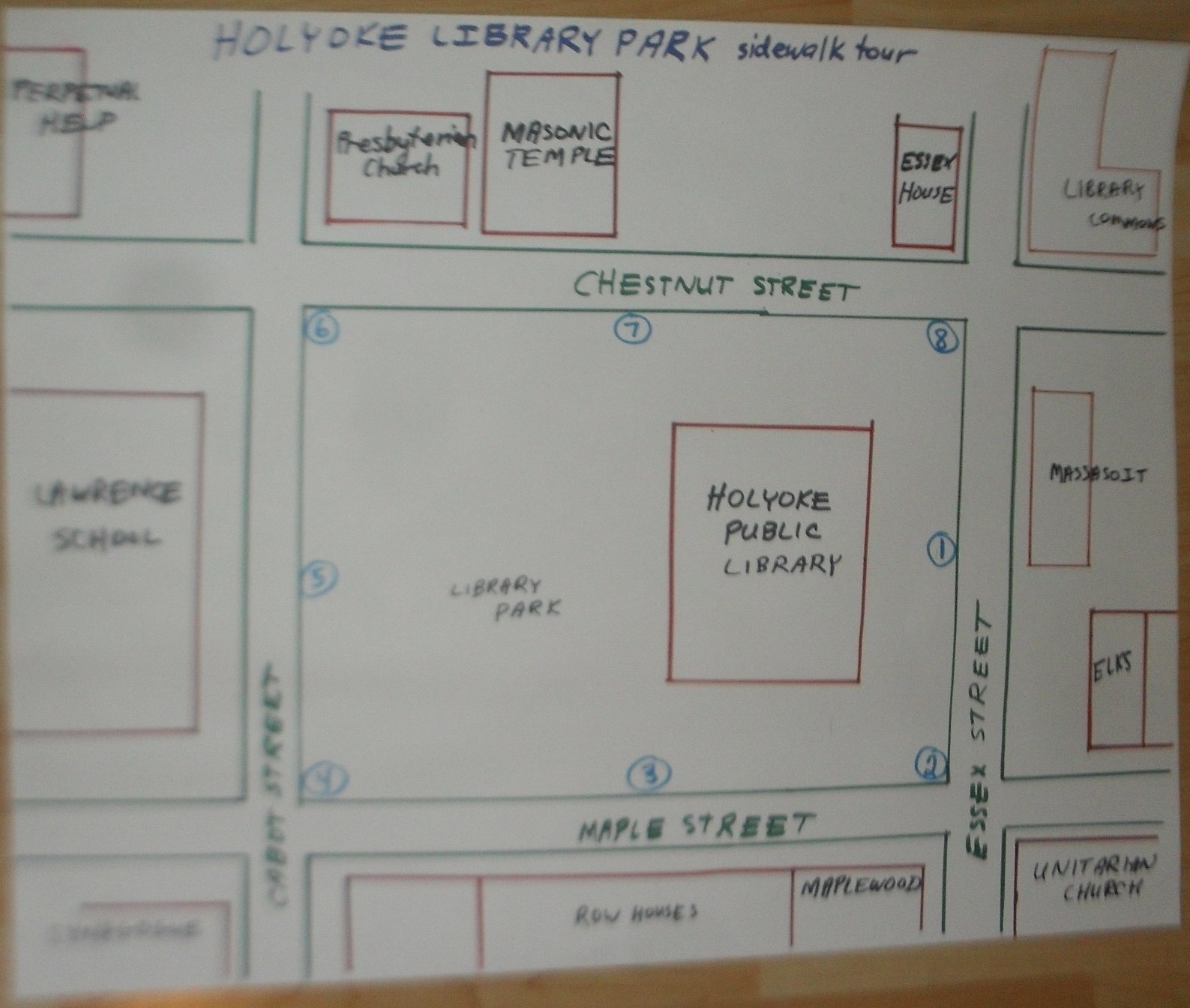 Holyoke Library Commons Sidewalk Tour – Canal Days